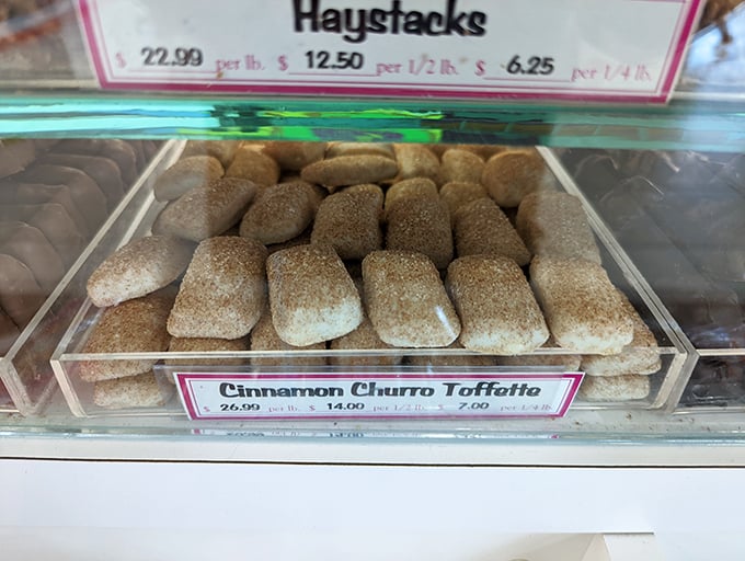 Cinnamon Churro Toffette &ndash; proof that candy innovation didn't stop with the invention of the Reese's Cup.
