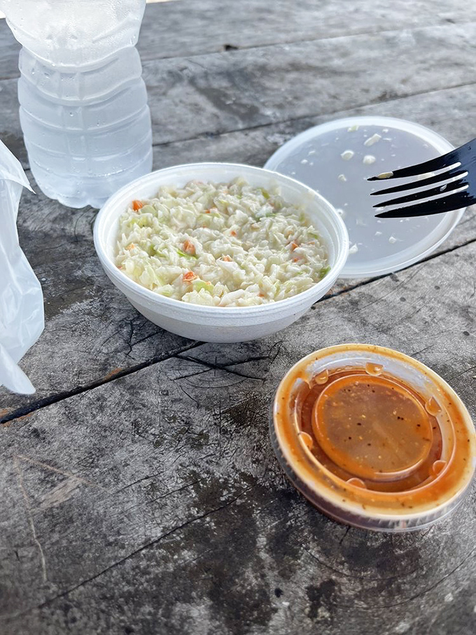The yin to barbecue's yang: tangy coleslaw and sauce ready to bring balance to your smoke-kissed feast.
