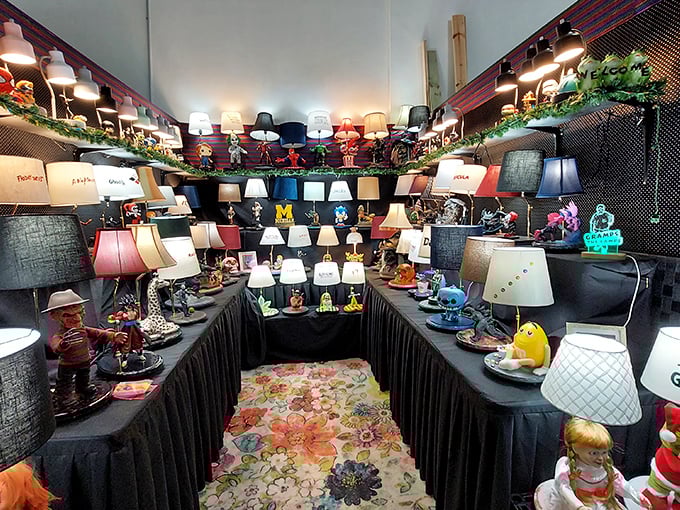 Lamp shopping that doubles as an art gallery visit &ndash; where illumination meets imagination in the most delightful way.