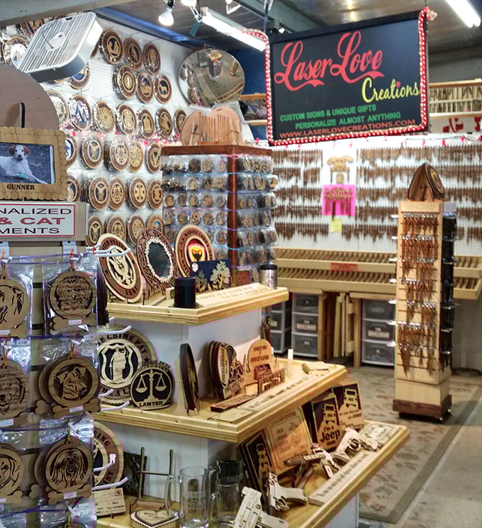 Laser-Love Creations: where personalized wooden treasures are born. Like Etsy came to life and set up shop in central Florida. 