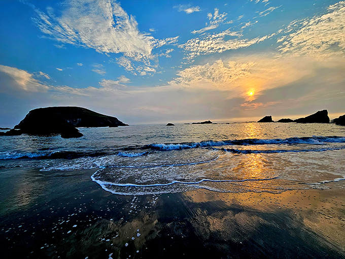 Sunsets here paint the sky like nature's own daily masterpiece, no admission fee required.