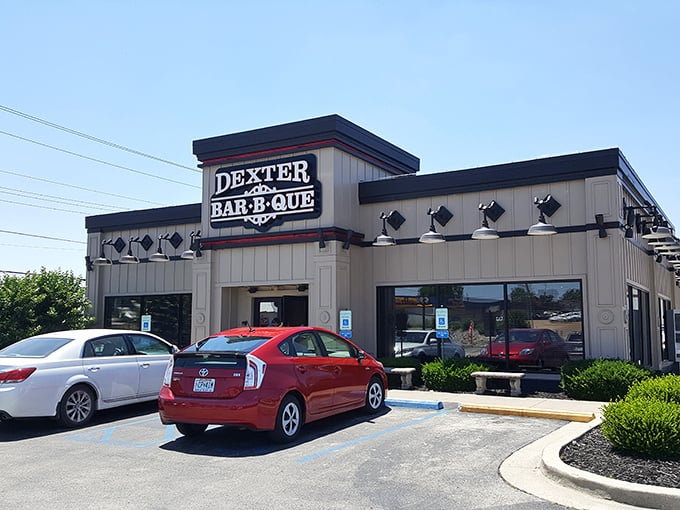 Dexter Bar-B-Que serves up smoky satisfaction without metropolitan markup. Where the meat falls off the bone and the bill doesn't cause heart palpitations.