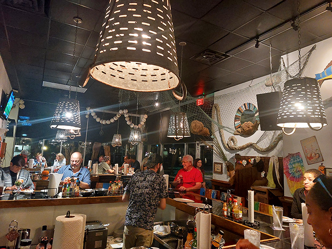 The bar's buzzing energy is contagious&mdash;where strangers become friends over shared oyster recommendations and seafood epiphanies.
