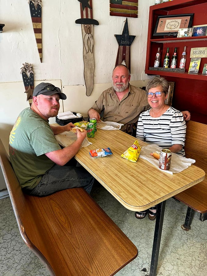 The dining area feels like stepping into a time capsule where conversations matter more than Instagram opportunities.