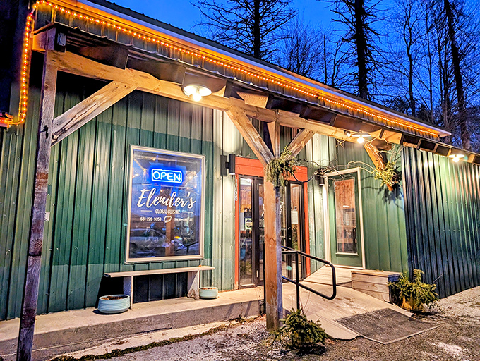 Elender's Global Cuisine brings unexpected international flavors to the mountains, proving great food knows no geographic boundaries.