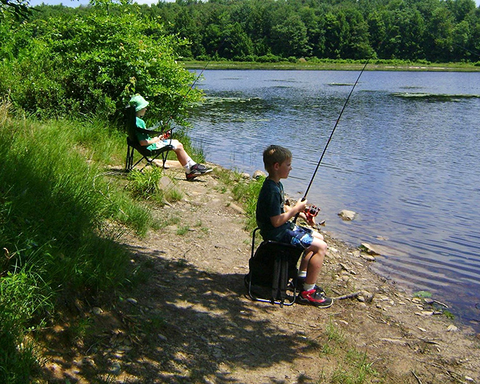 Fishing lessons and life lessons happen simultaneously here. Patience isn't just a virtue—it's the price of admission for that perfect catch.