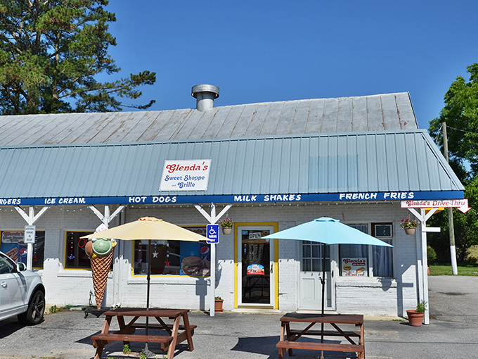Glenda's Sweet Shoppe & Grille serves up nostalgia with a side of ice cream &ndash; the kind of place where calories don't count if you're making memories.