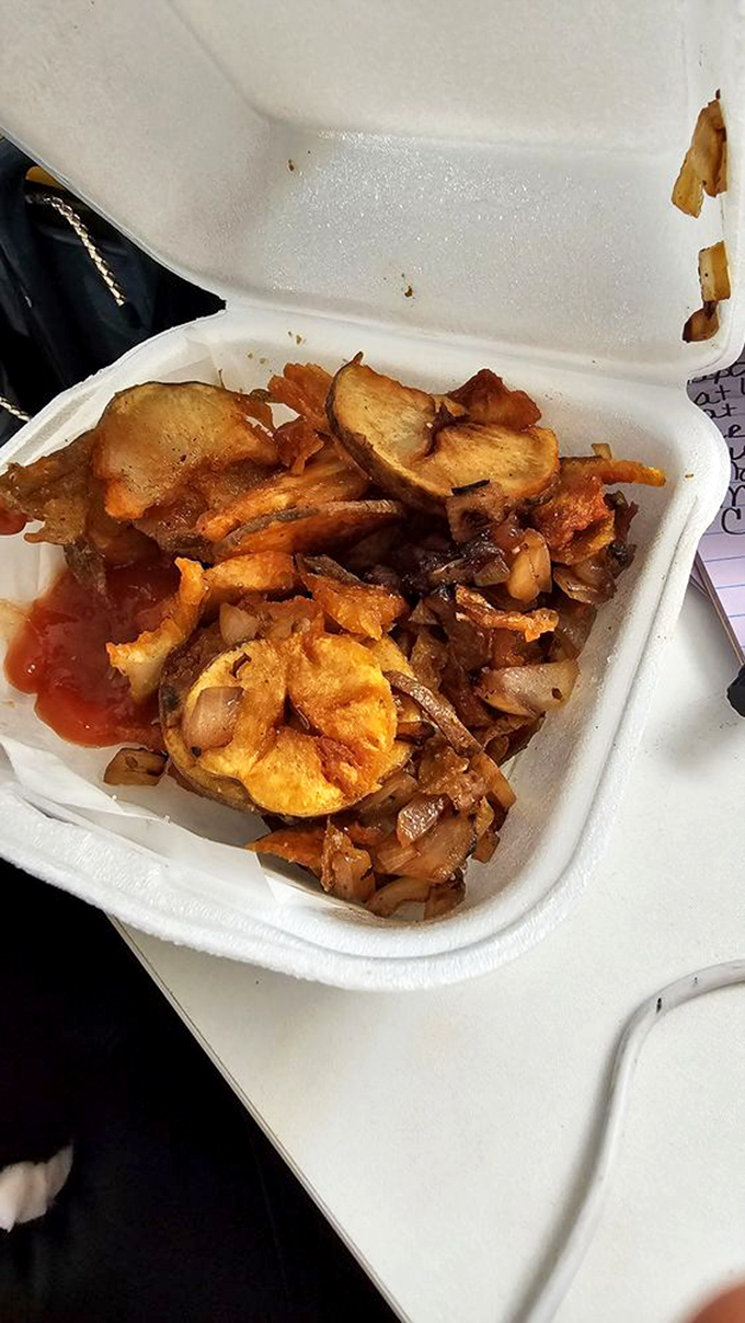 These aren't just home fries&mdash;they're the supporting actors that deserve their own Oscar. Perfectly seasoned potato goodness ready for their close-up.