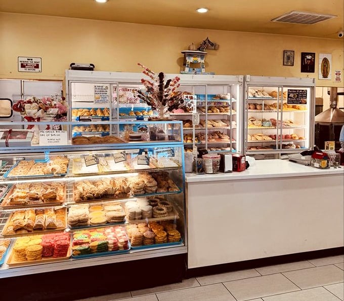 The display case&mdash;where difficult decisions are made daily and diet resolutions go to die in the most delicious way possible.