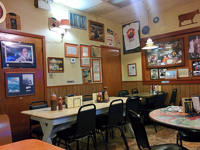 Every framed photo and memento on these walls represents someone who came hungry and left with a story to tell.