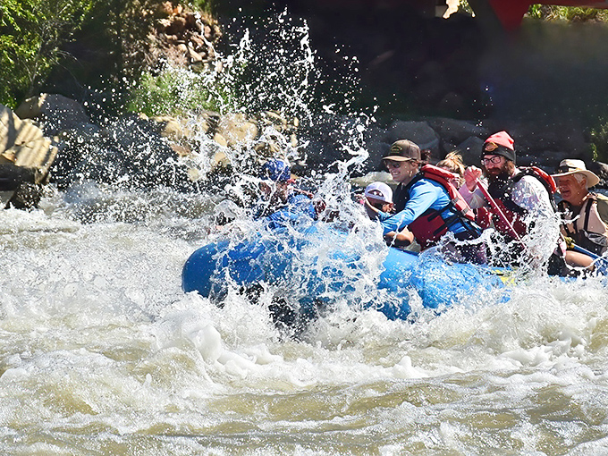 White-knuckle thrills meet pristine wilderness on Paonia's rivers, where rafters discover that "social media detox" is just another term for adventure.