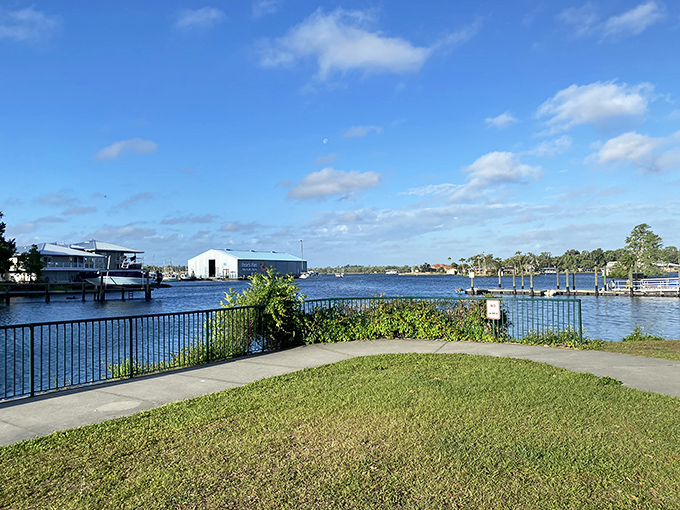 Kings Bay Park's waterfront views remind you why people fall in love with Florida in the first place. 