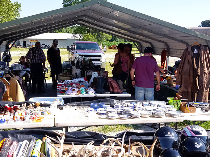 Where dishes go for their encore performance, these tables offer everything from grandmother's china to retro Tupperware parties reborn.