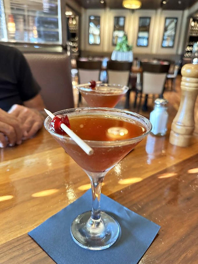 A classic Manhattan done right &ndash; because some cocktails are timeless for very good culinary reasons. 
