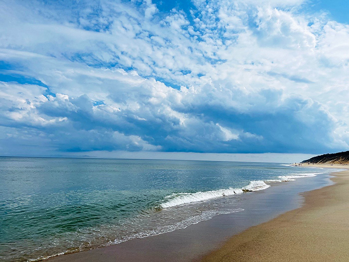 Marconi Beach stretches out like nature's welcome mat, where the Atlantic introduces itself with gentle waves and endless horizon.