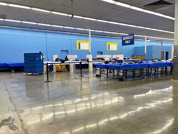 The "Members Only" section isn't hiding a secret handshake&mdash;just additional bargains for the truly dedicated thrifting professionals.