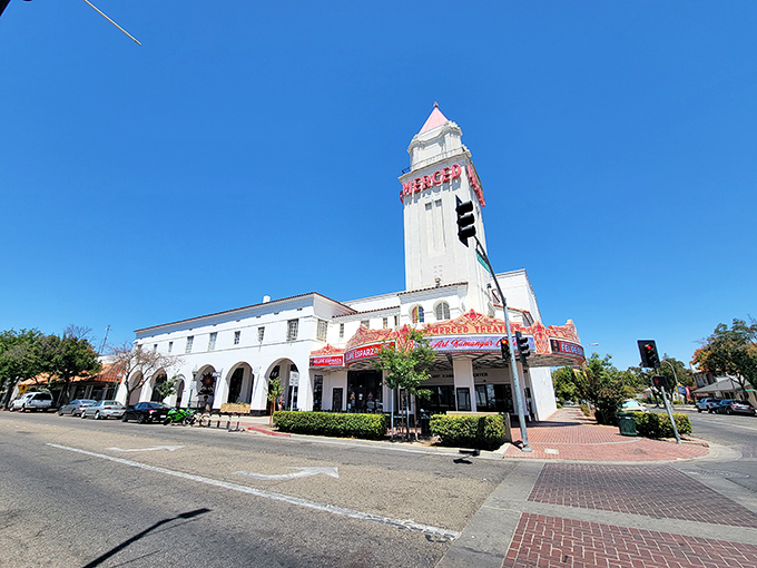 The Merced Theatre's stunning fa&ccedil;ade has witnessed generations of first dates, family outings, and entertainment that doesn't require a small loan.