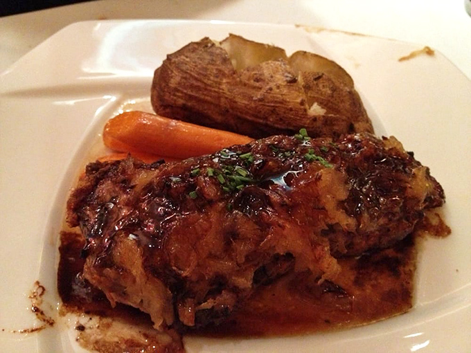 When your dinner requires a side of vegetables just to balance the karmic scales of indulgence. Worth every delicious calorie.