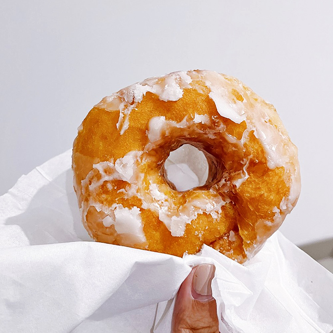 That moment when glaze meets sunlight&mdash;nature's way of highlighting culinary perfection.