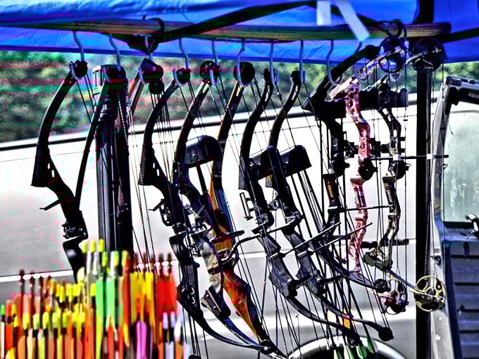 Weekend warriors' paradise of pre-loved sporting equipment. From compound bows to fishing gear, outdoor enthusiasts find their next adventure tools here.