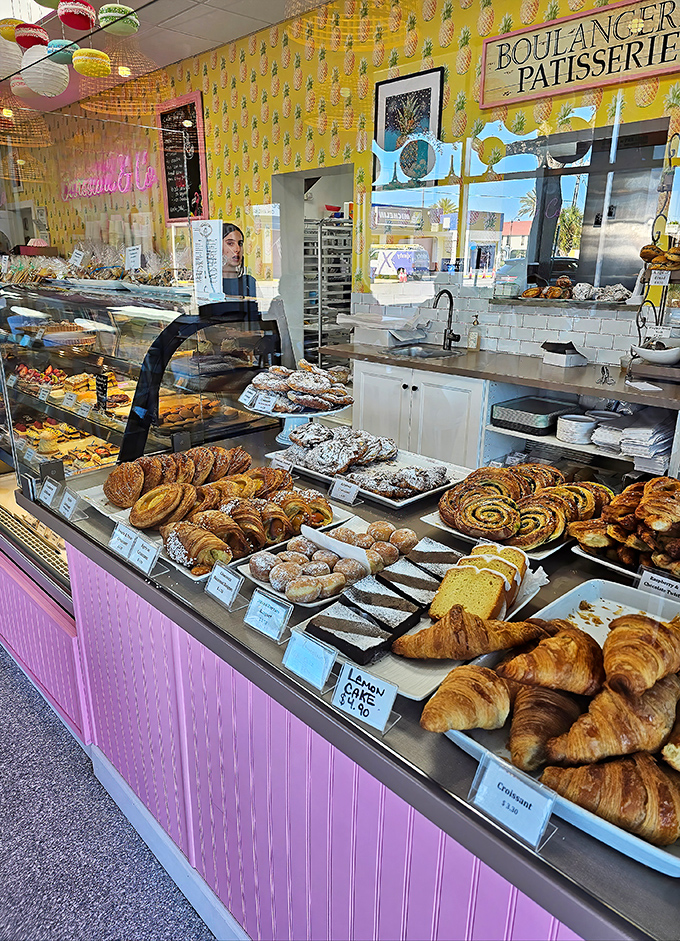 The display case of dreams where calories don't count and decisions are impossible. Like choosing a favorite child, but with pastries.