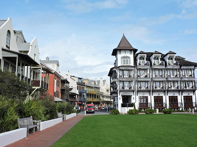 The Pearl Hotel stands like a sophisticated European aunt who somehow ended up in Florida but brought all her style with her.