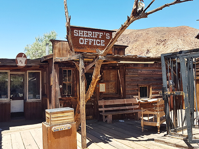 The Sheriff's Office still keeps the peace, though today's "outlaws" are more likely to be caught taking selfies than stealing silver.