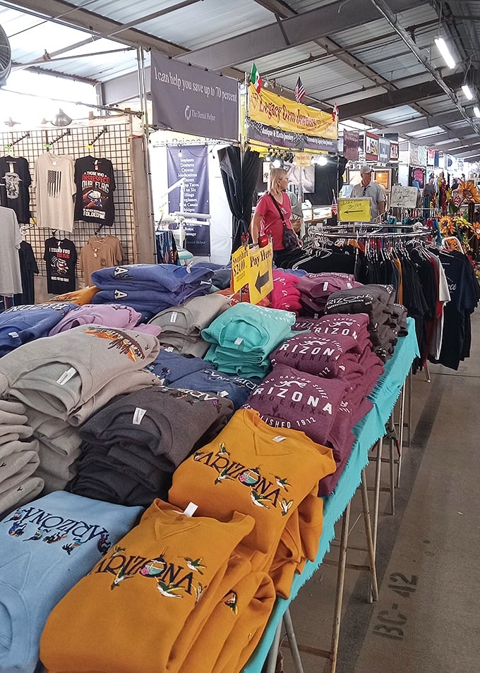 Arizona pride on full display &ndash; because nothing says "I survived summer in the desert" like a commemorative t-shirt.