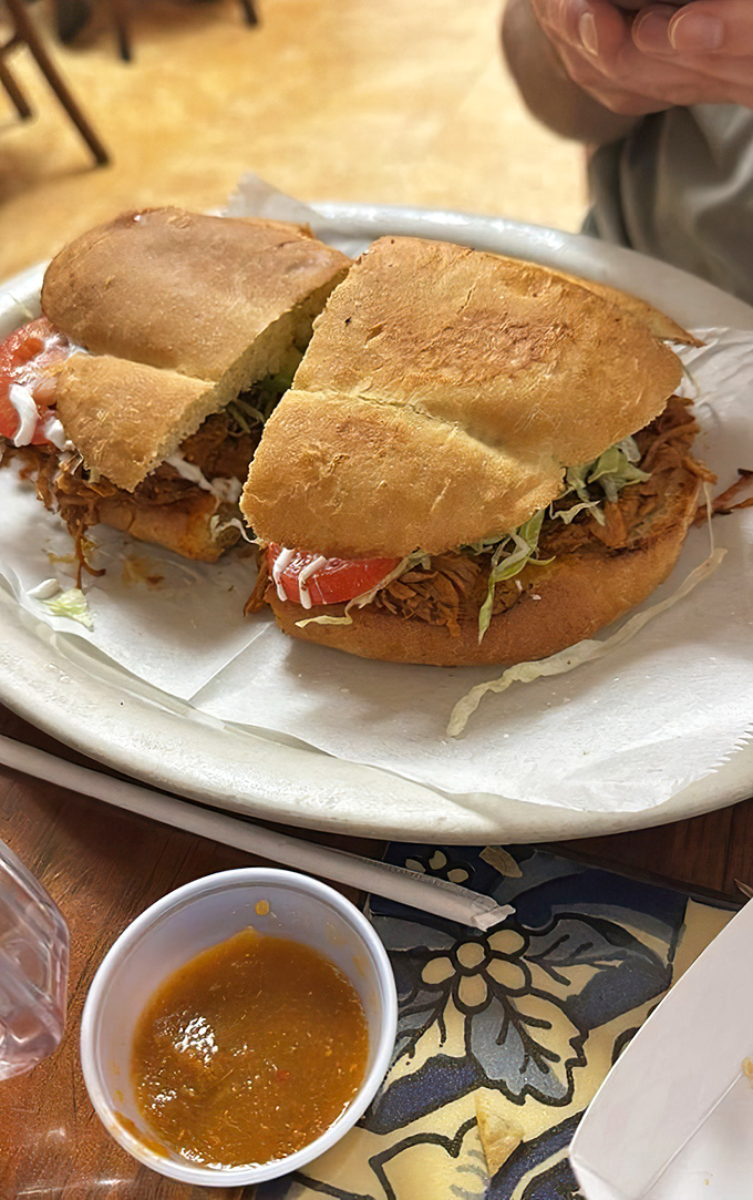 This torta isn't just a sandwich&mdash;it's architecture, engineering, and art all wrapped in bread that's both sturdy and yielding.