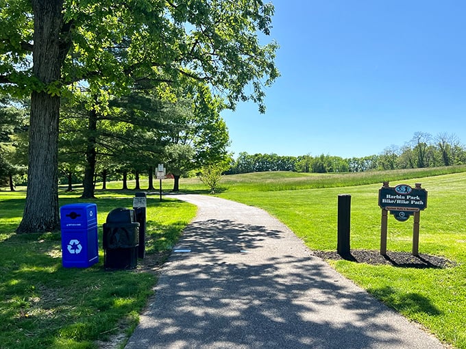 Harbin Park's trails invite you to reconnect with nature without requiring survival skills or special equipment beyond comfortable shoes.