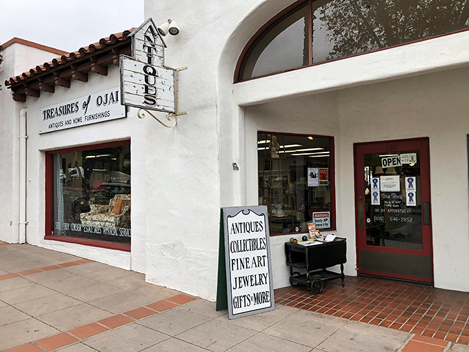 Treasures of Ojai lives up to its name&mdash;a wonderland of antiques and local art where one person's castoff becomes another's conversation piece.