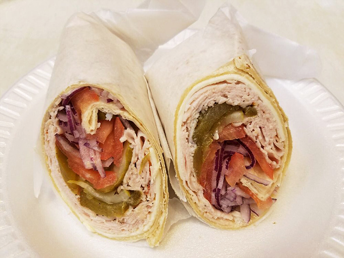 A wrap that defies physics&mdash;somehow containing generous fillings while remaining structurally sound. Engineering you can eat.