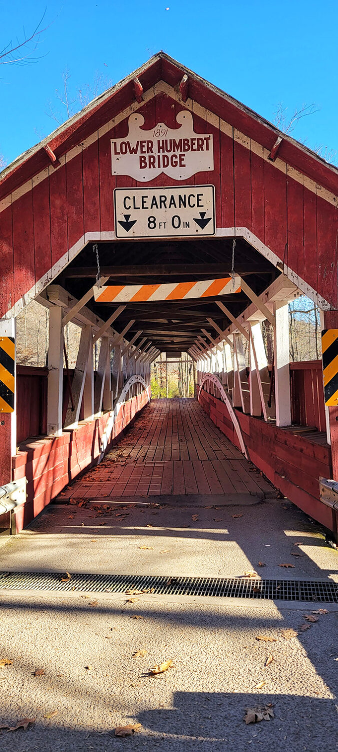 That "8 ft 0 in" clearance sign isn't just a warning&mdash;it's an invitation to duck your head and step back in time.