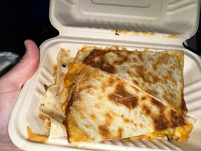Quesadillas that achieve the golden ratio of crisp exterior to molten interior. The sound of that first bite rivals any symphony.