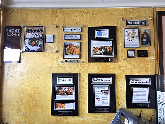 The wall of fame doesn't lie. When Zagat, Southern Living, and The New York Times all agree on something, you know you've found culinary truth.