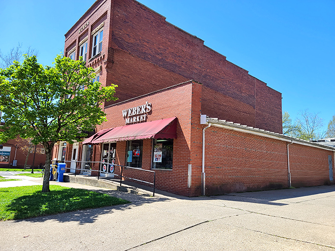 Weber's Corner Grocery &ndash; where the concept of "convenience store" predates the invention of the slushie machine by about a century.