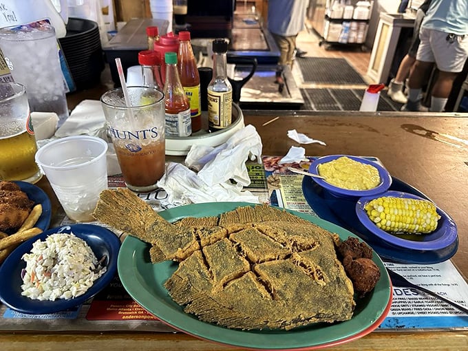 This whole flounder is the seafood equivalent of a mic drop&mdash;dramatic presentation, perfect execution, and it feeds the eyes before it feeds the stomach.