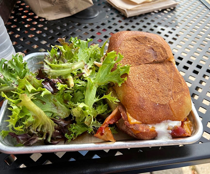 The Wild Turkey Melt proves that sometimes the best things in life come between two slices of perfectly toasted bread.