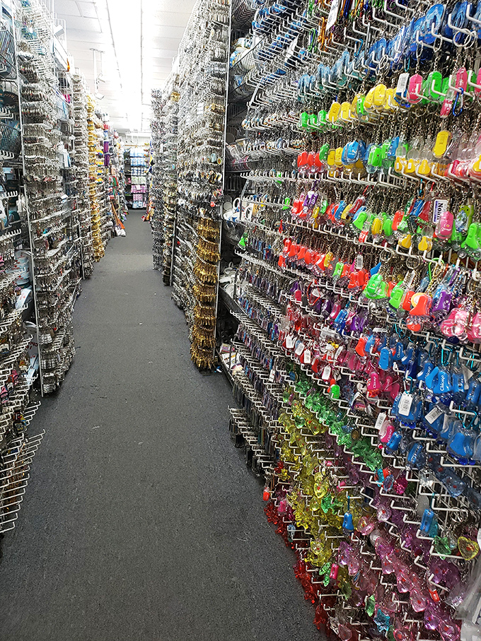 Aisles so packed with treasures they make Aladdin's cave look like a minimalist's apartment.