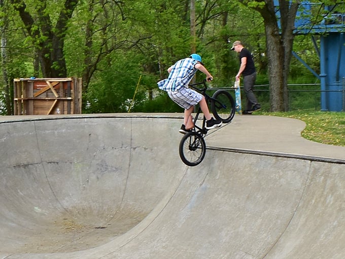 Even the skate park in Marietta has historical context&mdash;though I'm fairly certain the founding fathers didn't envision these particular aerial maneuvers.