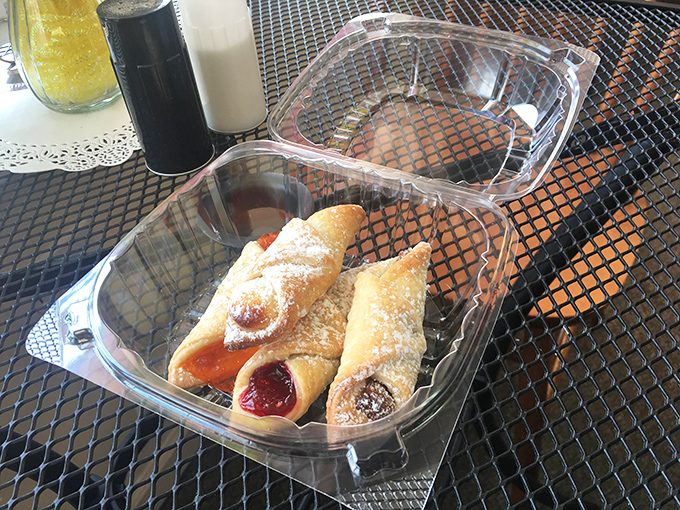 Sweet endings come in many forms, but few as delightful as these fruit-filled dessert pierogies dusted with powdered sugar&mdash;Eastern European cannoli, if you will.