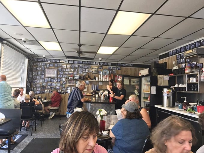 Where strangers become neighbors and neighbors become family. The breakfast club meets every morning, no membership required.