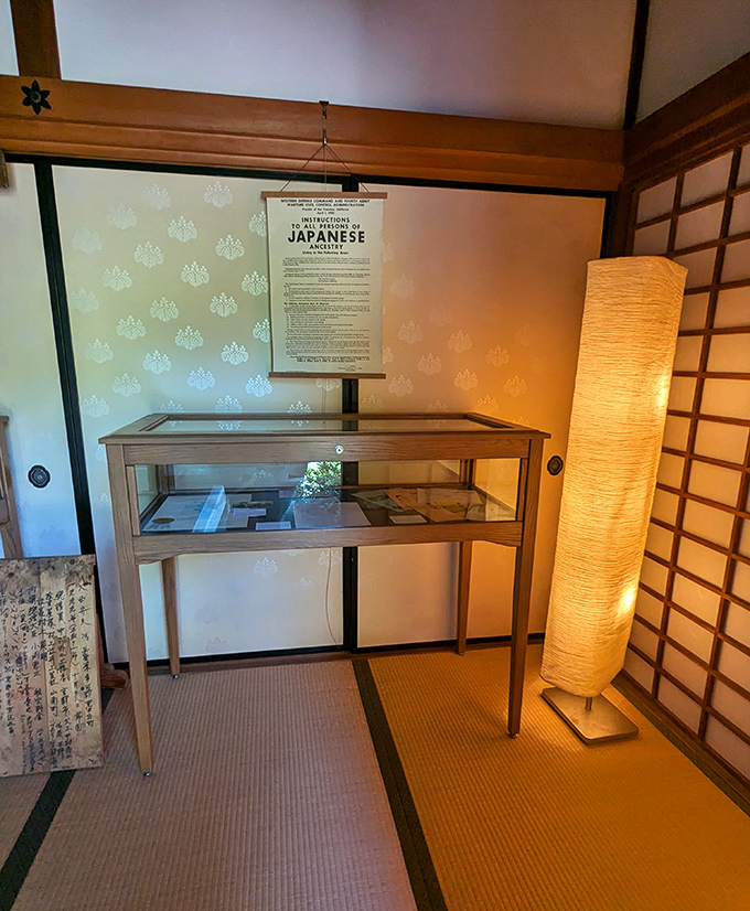 This exhibit space offers a glimpse into Japanese aesthetics&mdash;where even informational displays become part of the artistic experience.
