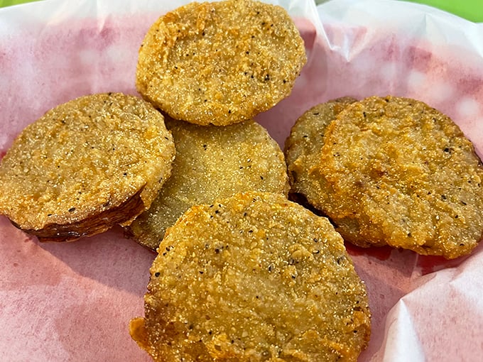 Fried green tomatoes aren't just a movie title&mdash;they're Southern ingenuity on a plate, turning unripe fruit into a crispy, tangy delicacy that deserves a standing ovation.