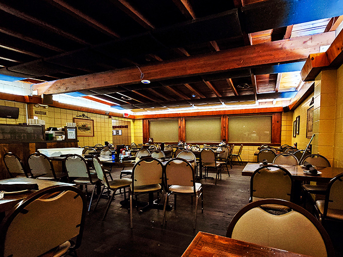 Spacious dining rooms where families gather to celebrate life's moments over seriously good oak pit barbecue.