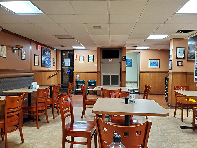 The dining room feels like Delaware's living room&mdash;unpretentious, comfortable, and ready to welcome you like a regular, even on your first visit.