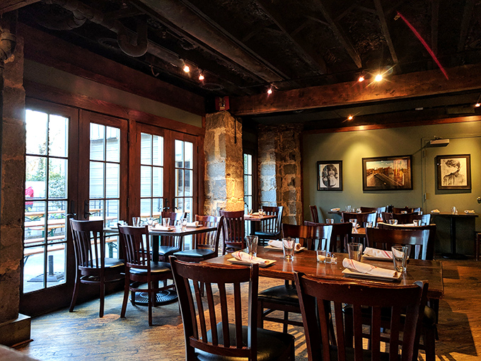Dining rooms where history whispers stories while you create delicious new memories together.