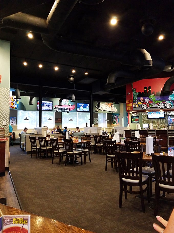 The dining room buzzes with happy chatter and the unmistakable sounds of people discovering their new favorite restaurant.