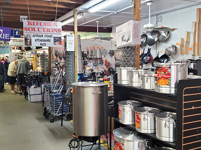 Kitchen Solutions offers everything from professional-grade stockpots to gadgets you never knew existed but suddenly can't live without.