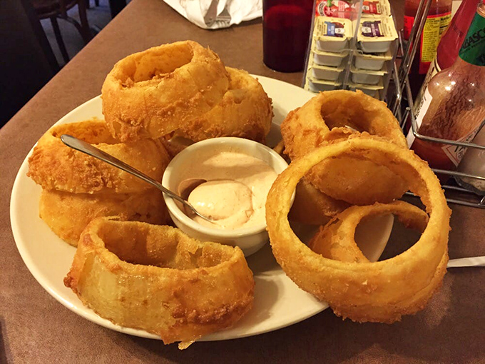 Onion rings with the perfect crunch-to-onion ratio &ndash; the kind that make you wonder why you ever wasted time on those frozen imposters.